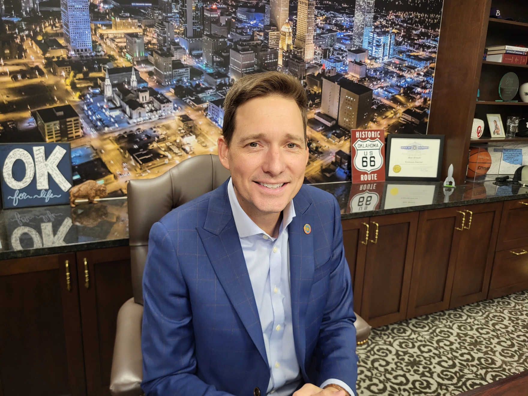 Oklahoma Lt. Governor Matt Pinnell previews Route 66 centennial ...