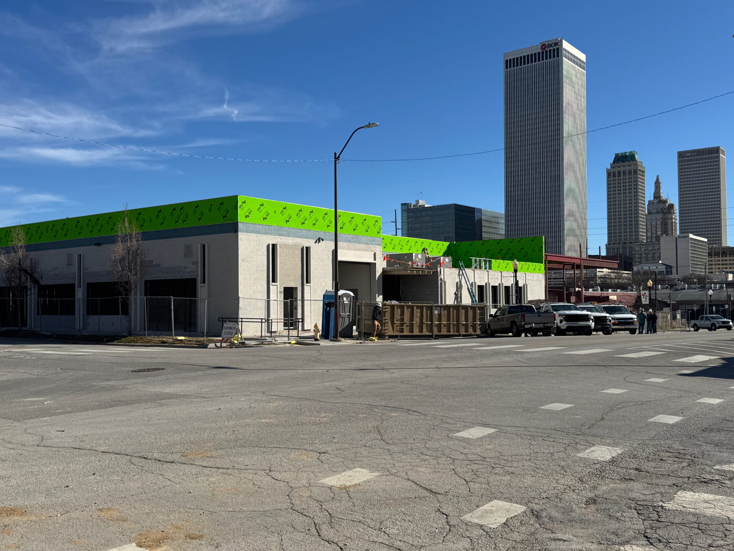 What’s up with the warehouse behind Tulsa’s Saturn Room?